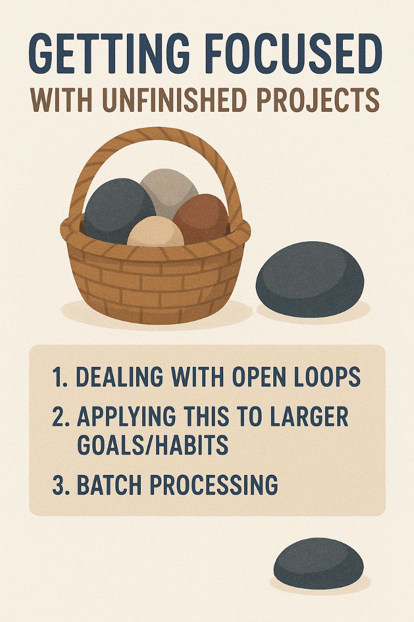 How to Get Focussed with Unfinished Projects - Future-Proof Retirement